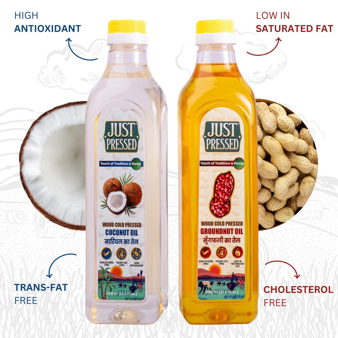 Coconut Groundnut Perfect Combo – Just Pressed